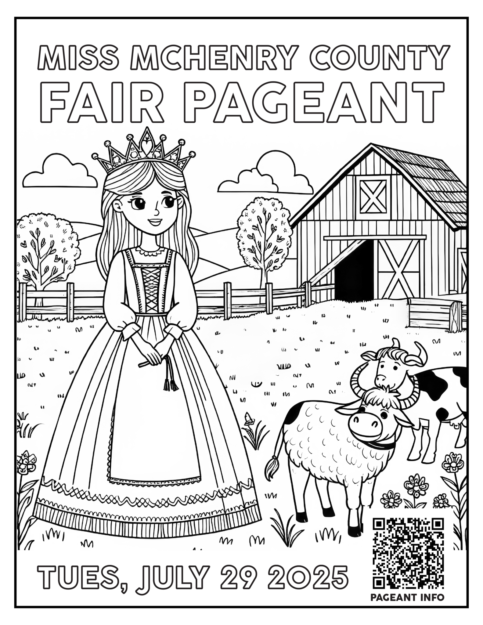 McHenry County Fair Coloring Pages – McHenry County Fair 2025